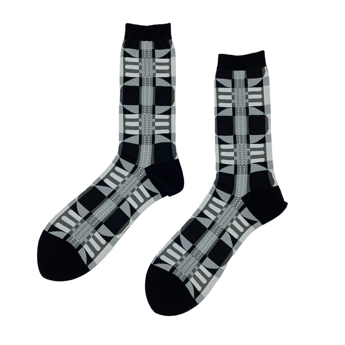 Socks - Roll Up - N-8 / N3-8 - Black / Grey – nuno-shopping